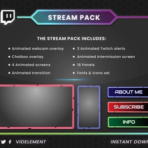 Stream Overlay, Stream Package, Stream Transition, Stream Alerts ...