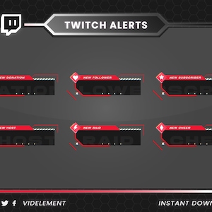 Twitch Alerts, Twitch Alerts Animated, Animated Twitch Alerts, Alerts ...