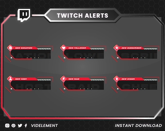 Twitch Alerts, Twitch Alerts Animated, Animated Twitch Alerts, Alerts ...