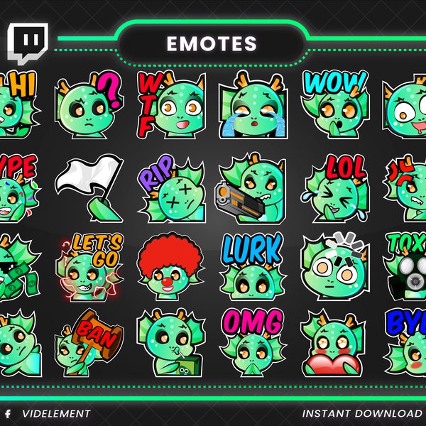 Squid Emote - Etsy