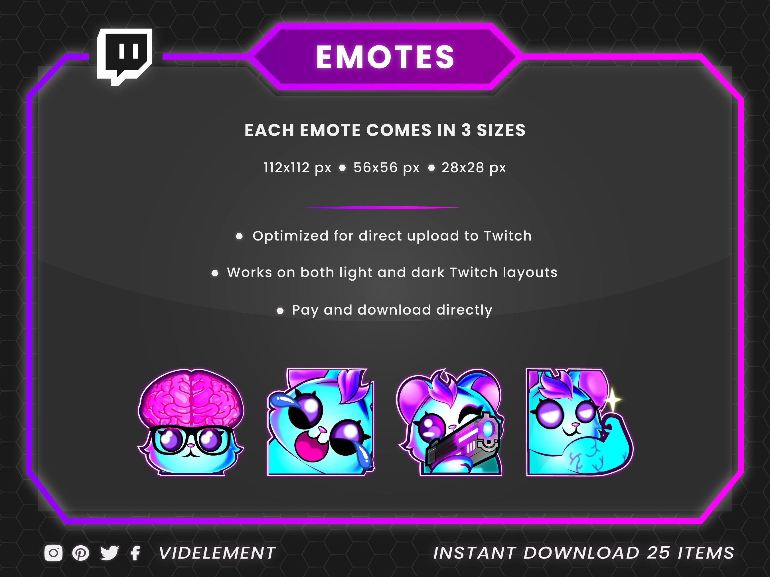 Twitch Emotes Twitch Cute Emotes Discord Emotes Twitch Sub - Etsy Australia