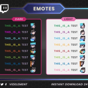 Twitch Emotes, Discord Emotes, Twitch Sub Emotes, Tiktok Emotes, Text ...