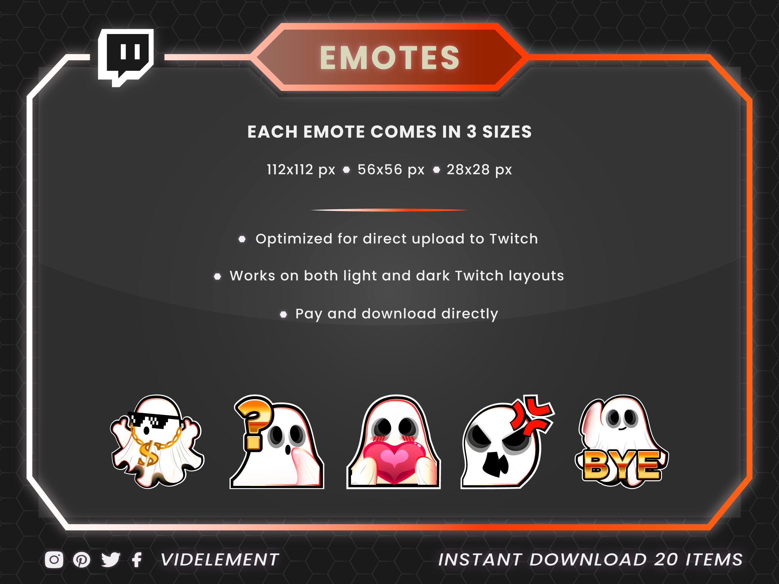Twitch Emotes Twitch Sub Emotes Discord Emotes Text Emotes - Etsy UK