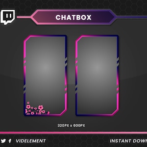 Stream Overlay, Animated Overlay, Vtruber Overlay, Kick Overlay, Flower ...