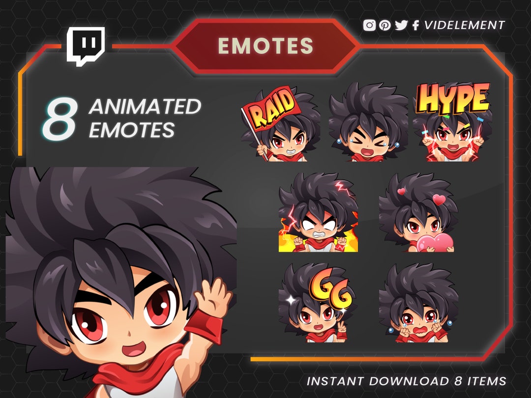 Animated Emotes, Twitch Emotes, Discord Emotes, Twitch Sub Emotes ...