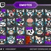 Wolf Emotes, Twitch Emotes, Twitch Sub Emotes, Discord Emotes, Text ...