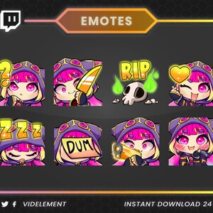 Girl Twitch Emotes, Twitch Sub Emotes, Text Emotes, Anime Emotes ...