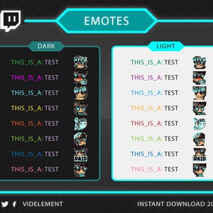 Twitch Emotes, Discord Emotes, Cute Emotes, Neon Emotes, Anime Emotes ...