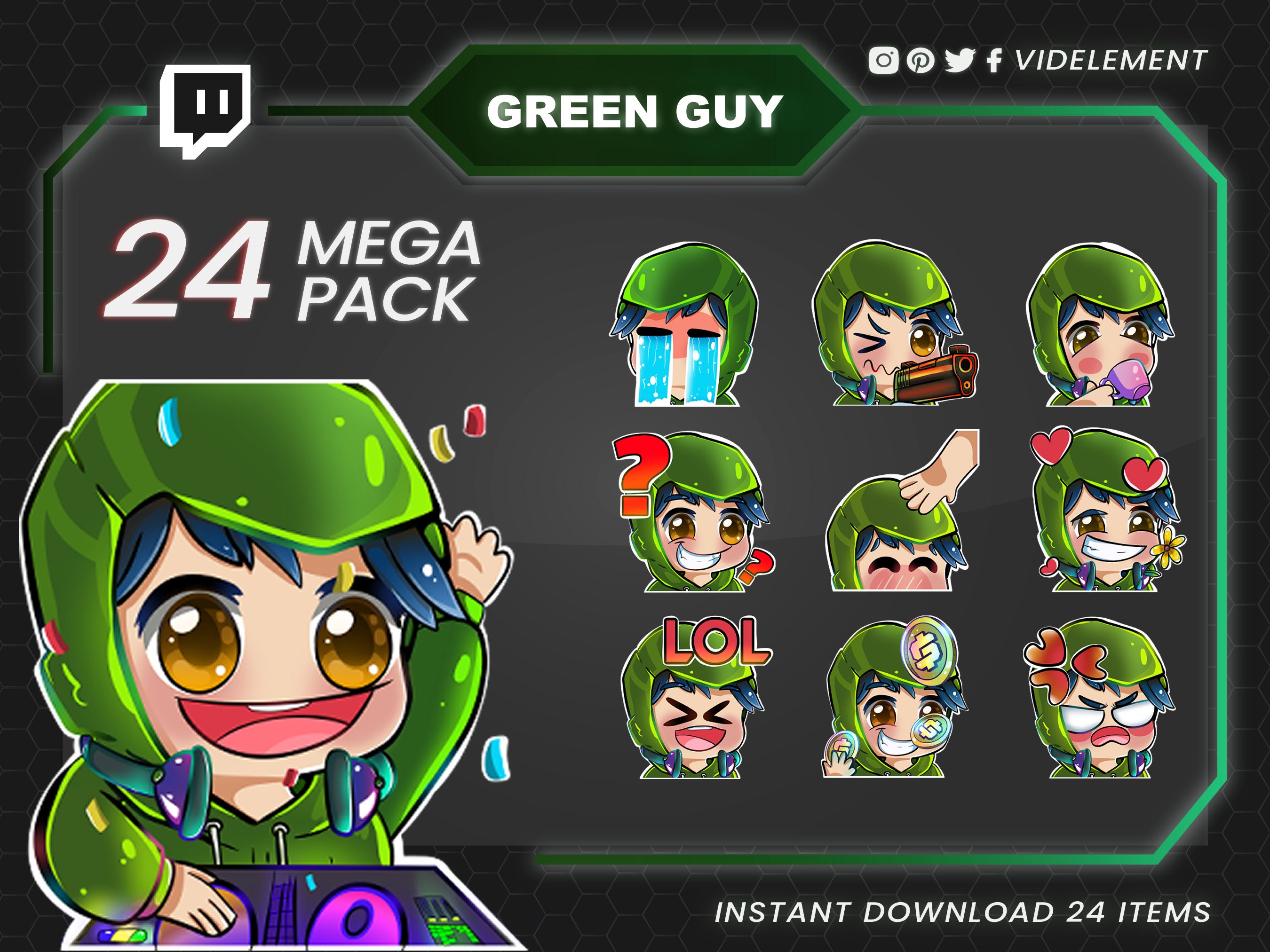 Twitch Emotes, Discord Emotes, Twitch Sub Emotes, Cute Emotes, Text ...