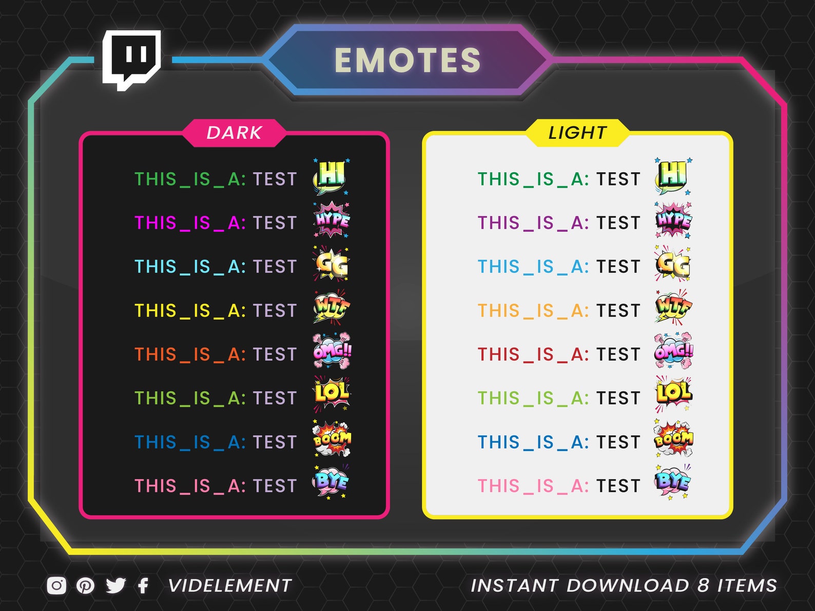 Animated Emotes, Twitch Emotes, Discord Emotes, Twitch Sub Emotes, GG ...