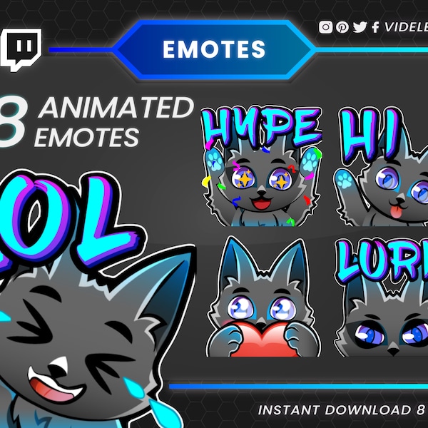 Fun Twitch Emotes - Etsy