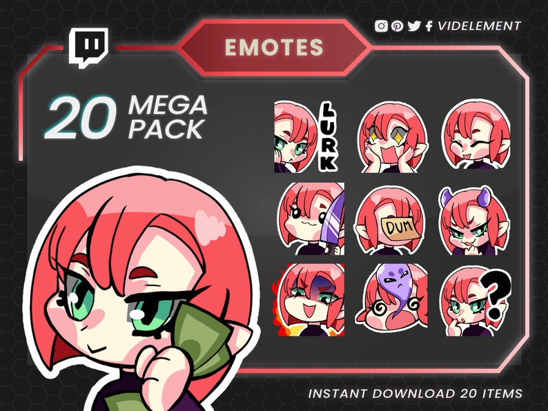 Anime Emotes Manga Emote Twitch Cute Emotes Discord Emotes - Etsy