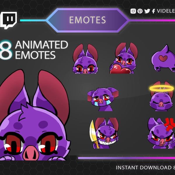 Angel Emote Animated - Etsy