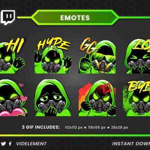Custom Twitch Emotes: Hand-drawn PNG Art (24hr Delivery) - Etsy