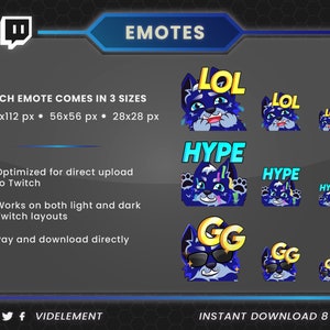 Animated Emotes, Twitch Emotes, Discord Emotes, Twitch Sub Emotes, GG ...