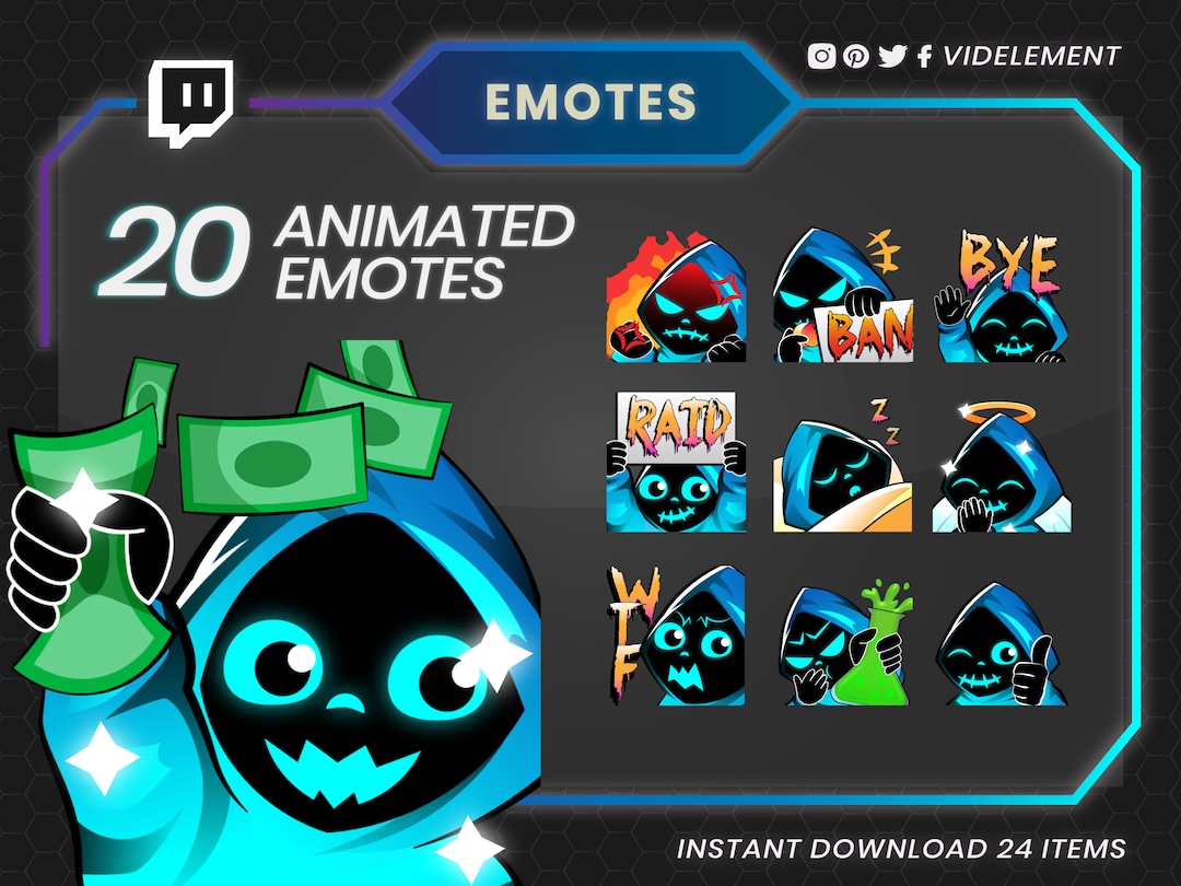 Twitch Emotes, Animated Emotes, Twitch Emote, Emotes Twitch, Discord ...