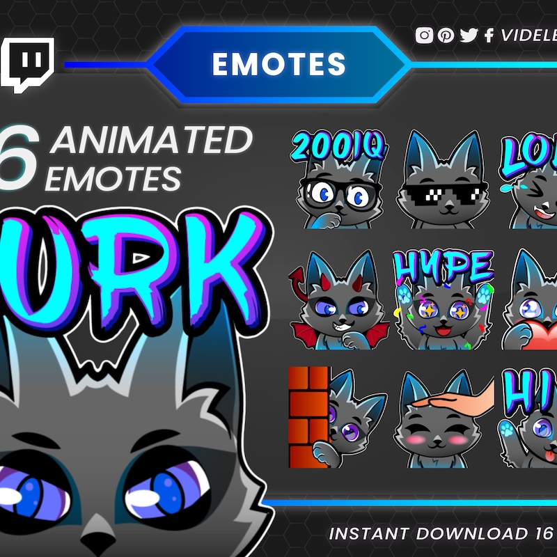 Custom Tiktok Sub Stickers - Etsy
