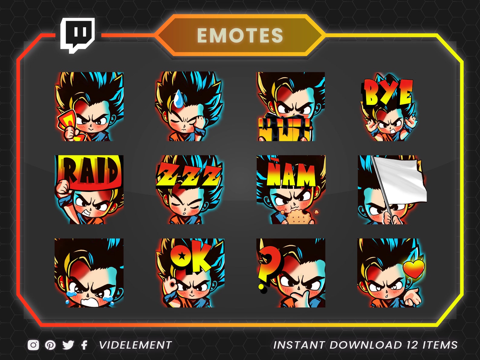 Twitch Emotes Discord Emotes Twitch Sub Emotes Cool Emotes - Etsy UK