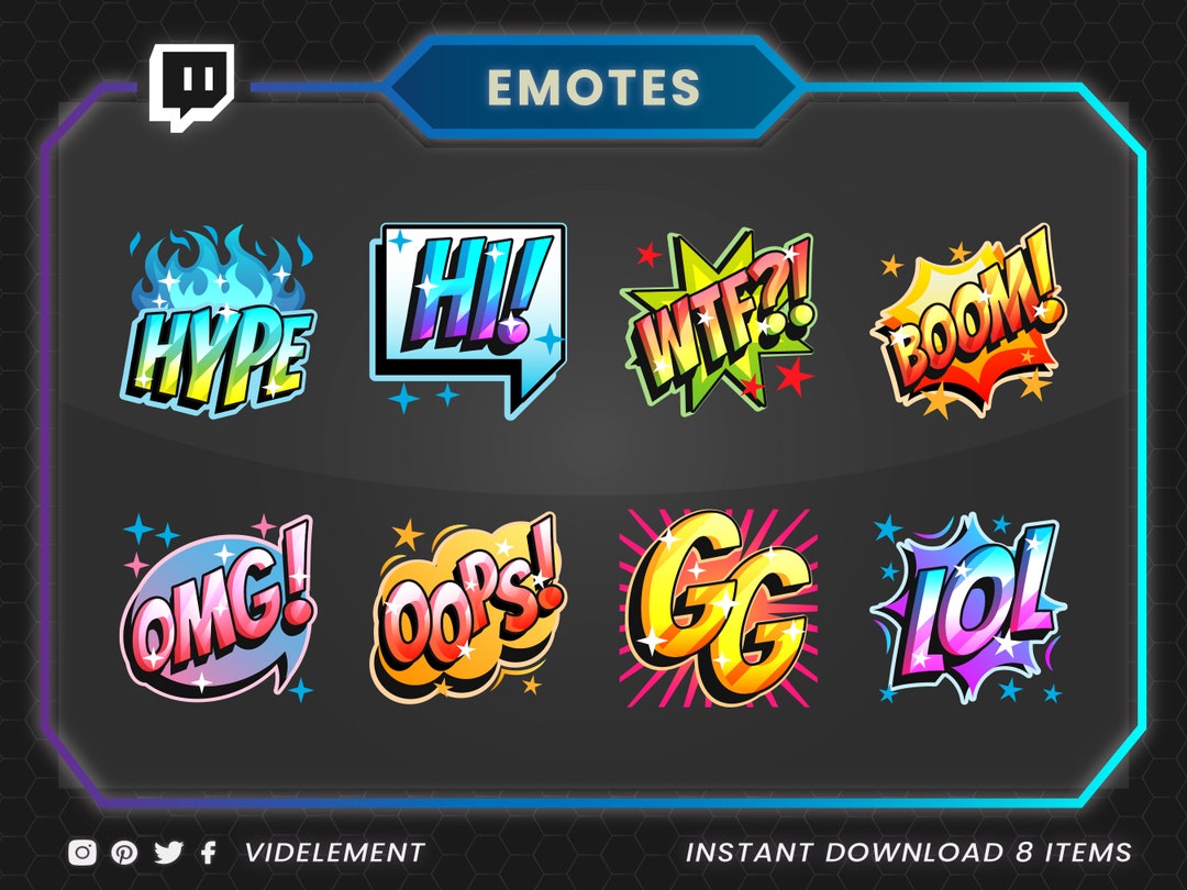 Twitch Text Emote | Text Emotes, Twitch Emotes, Discord Emotes, Hi ...