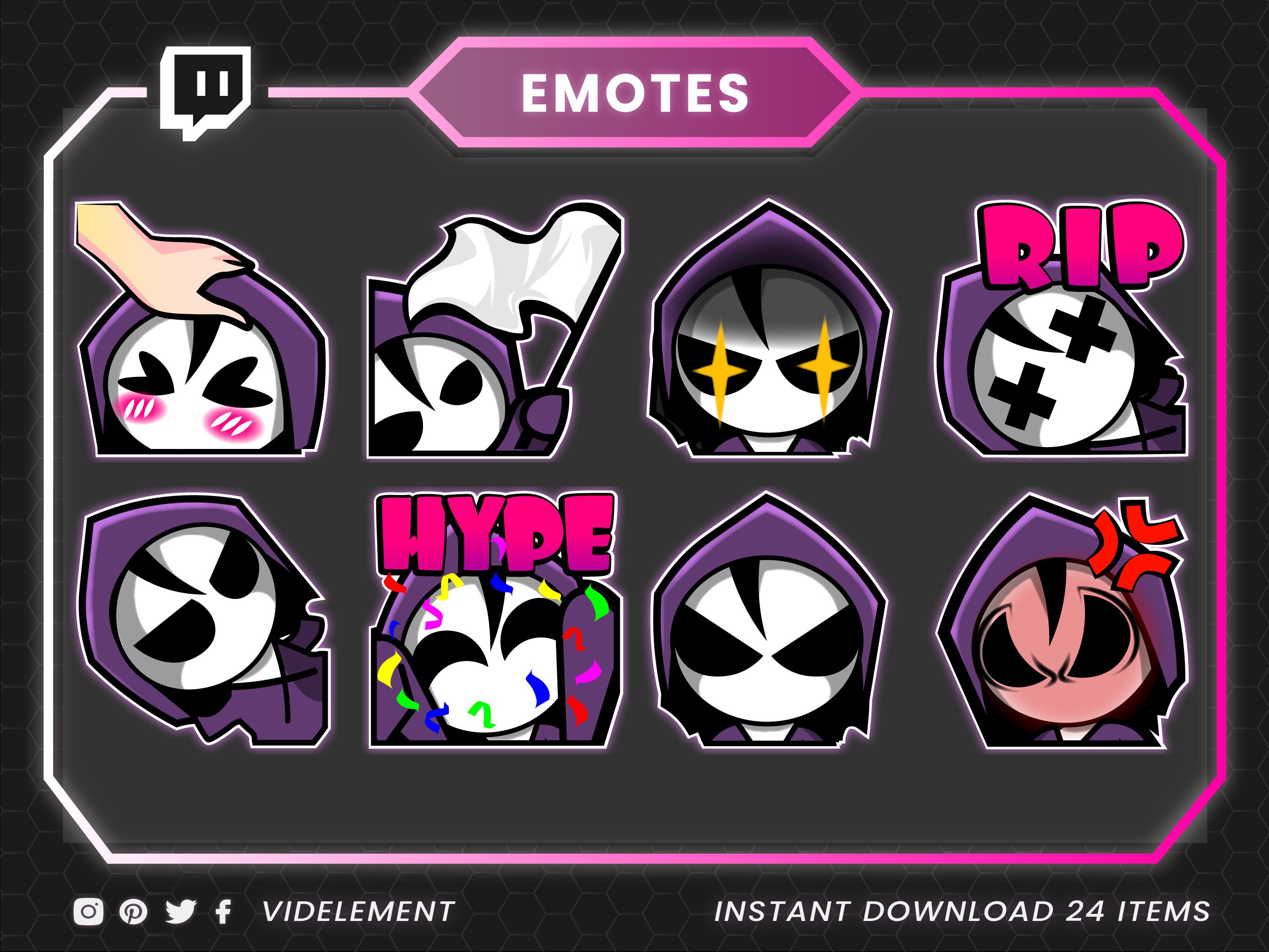 Twitch Emotes Twitch Sub Emotes Discord Emotes Text Emotes - Etsy Australia