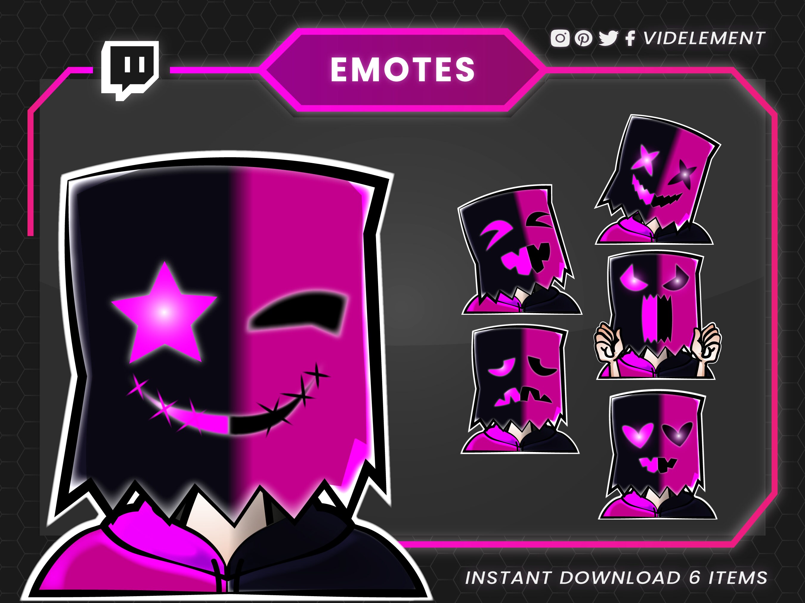 Twitch Emotes Discord Emotes Twitch Sub Emotes Cute Emotes - Etsy Canada