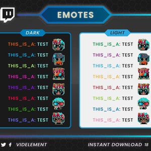 Twitch Emotes, Twitch Sub Emote, Discord Emote, Text Emote, Popcorn ...