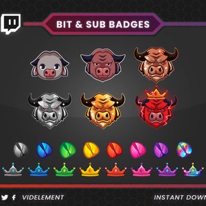 Twitch Overlay, Stream Pack, Buffalo Overlay, Stream Overlay, Twitch ...