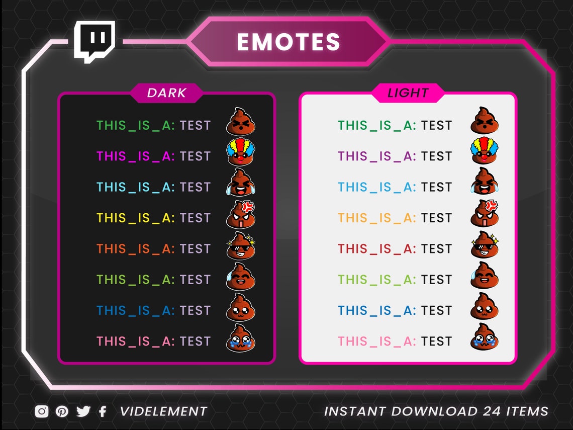 Poop Emotes, Twitch Emotes, Emotes Twitch, Discord Emotes, Cute Emotes ...
