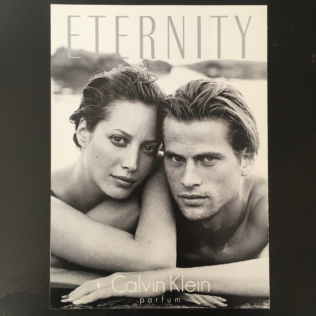 1990's Calvin Klein Eternity Parfum Sample 90's Memorabilia Vintage ...
