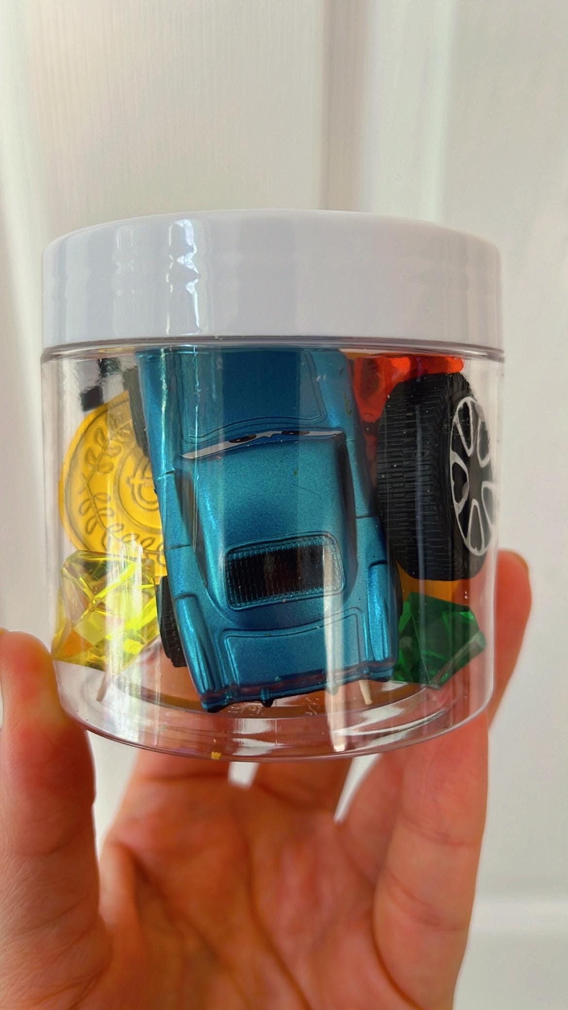 Cars Party Favor Play Dough Jars - Etsy