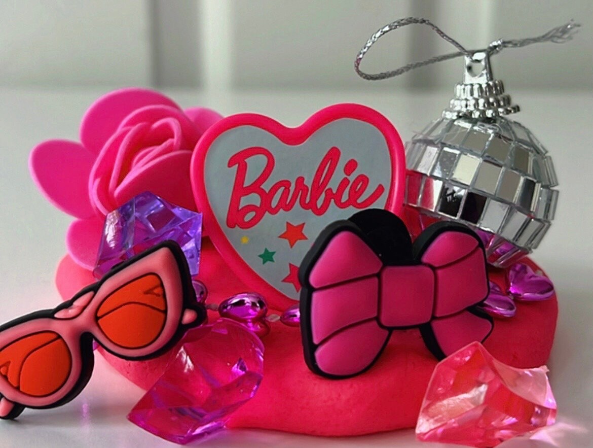 Barbie Party Favor Play Dough Jars - Etsy
