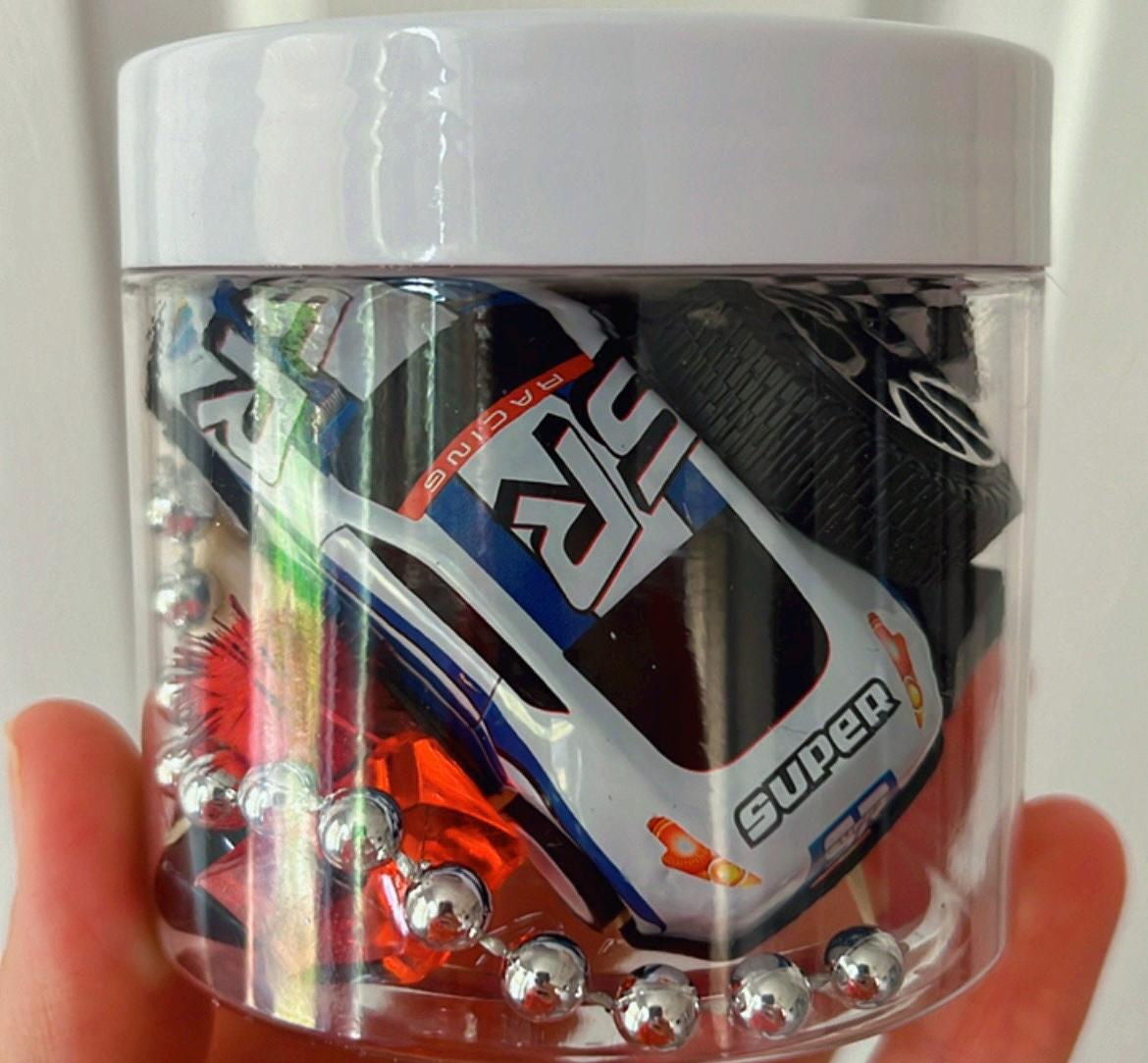 Race Car Play Dough Jars - Etsy