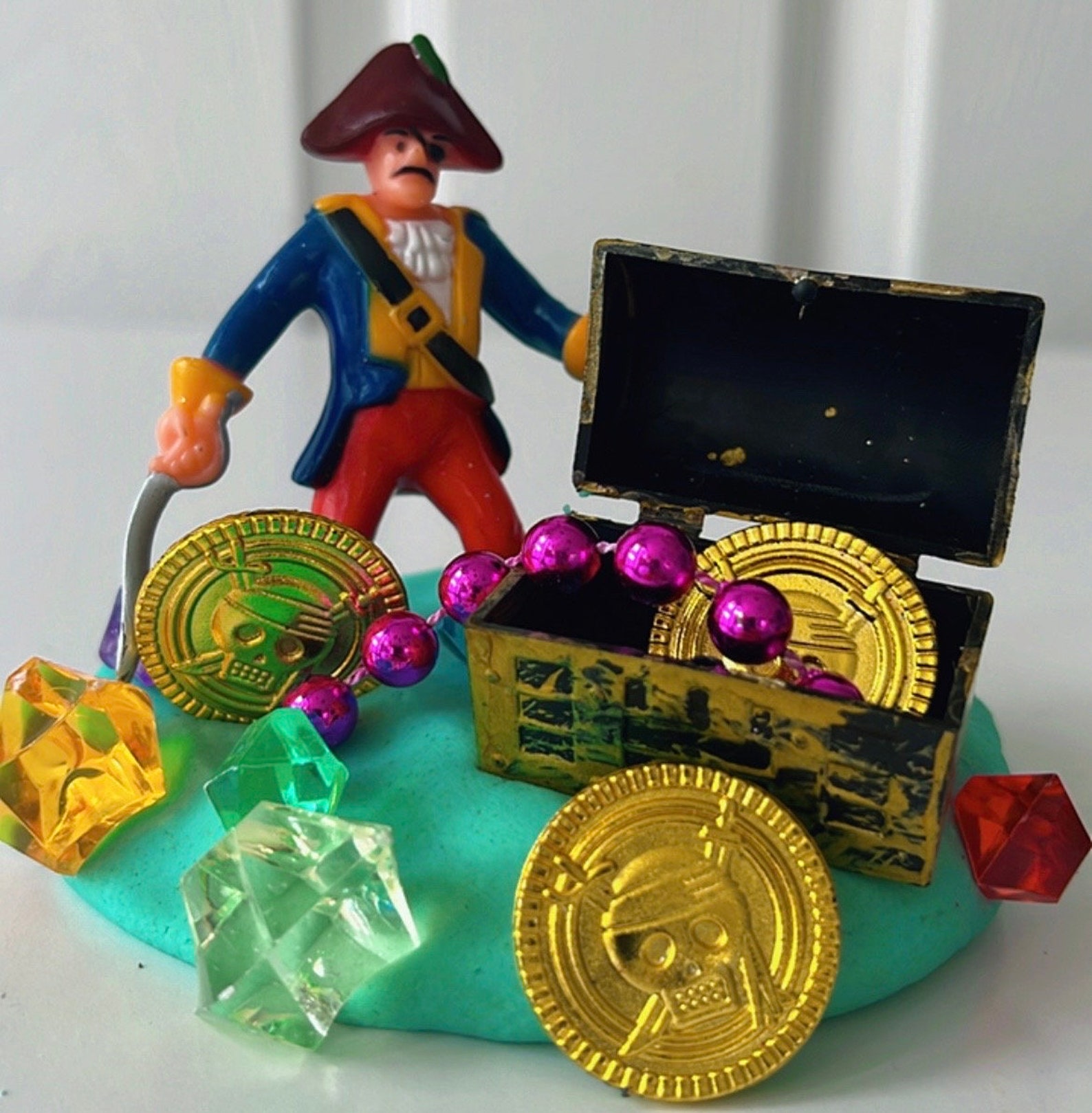 Pirate Party Favor Play Dough Jars - Etsy