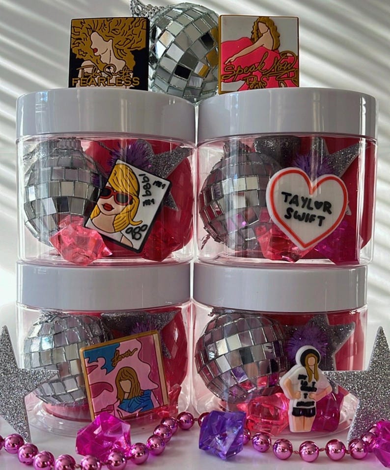 Taylor Swift Party Favor Play Dough Jars - Etsy