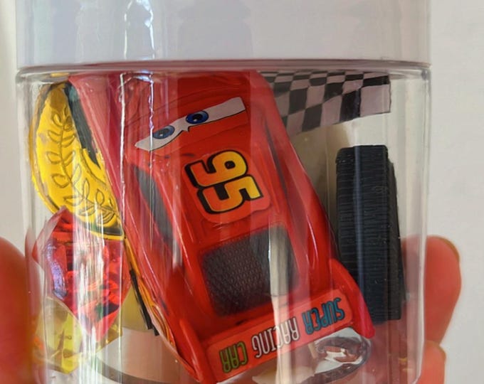 Cars Party Favors, Playdough Jars, Cars Playdough Kit, Playdough Kit ...