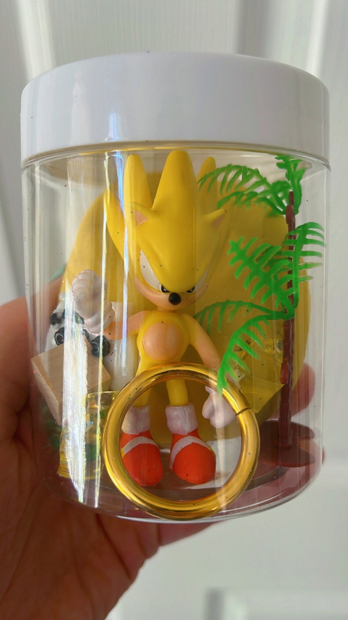 Sonic Party Favor Play Dough Jars - Etsy