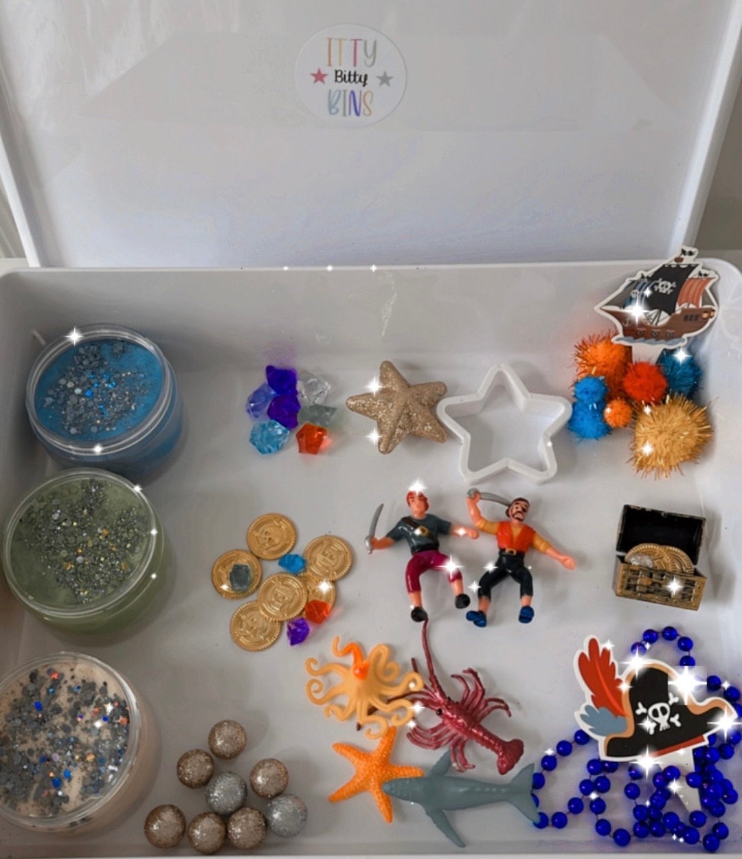 Pirate Play Dough Kit - Etsy