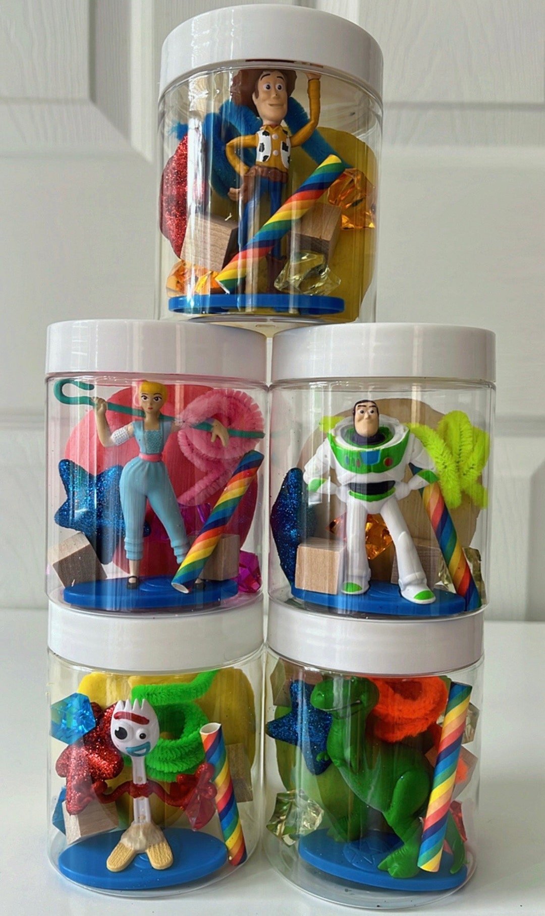 Toy Story Party Favor Play Dough Jars - Etsy