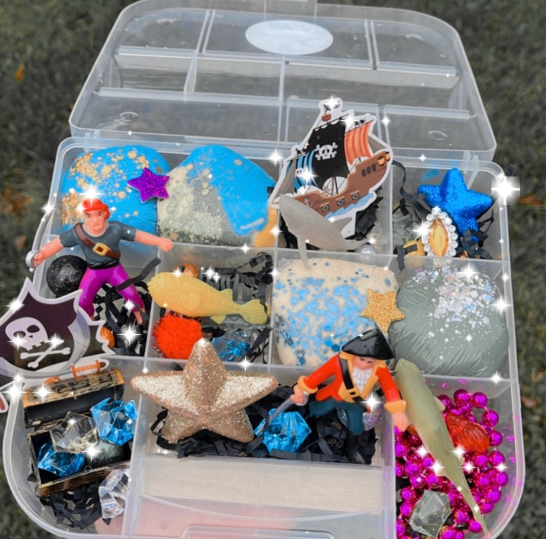 Pirate Play Dough Bin - Etsy