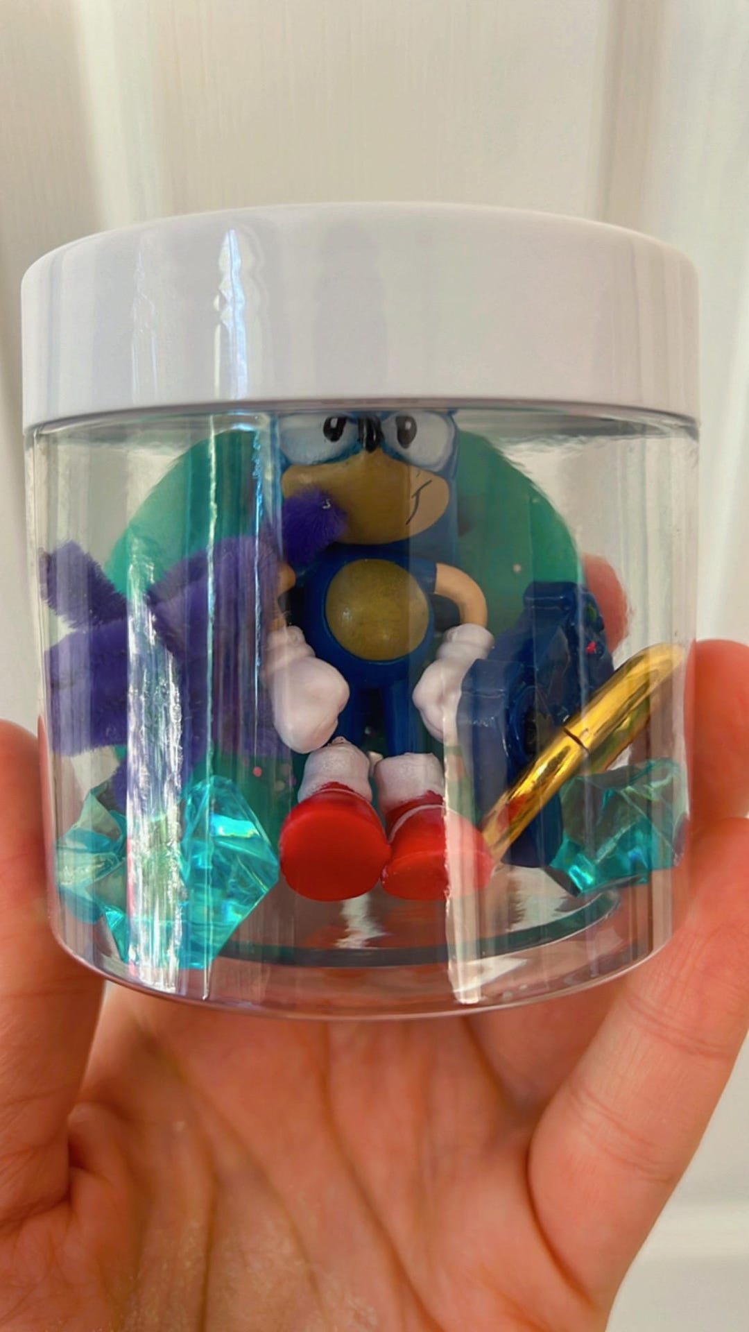 Sonic Play Dough Jars - Etsy