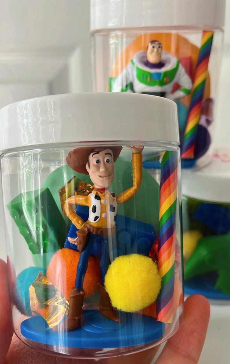 Toy Story Party Favor Play Dough Jars - Etsy