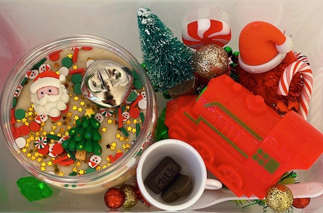 Polar Express Play Dough Kit - Etsy