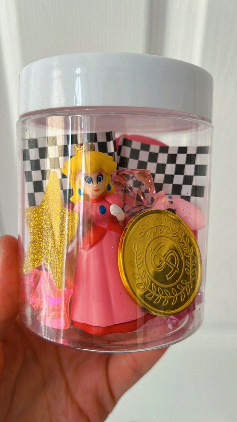 Super Mario Play Dough Jars - Etsy