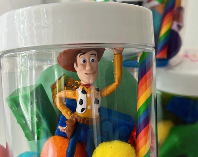 Scented Toy Story Playdough Jars, Toy Story Kids Party Favors, Playdoh ...