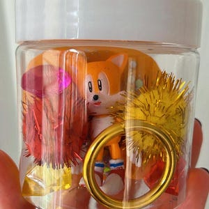 Sonic Party Favor Play Dough Jars - Etsy