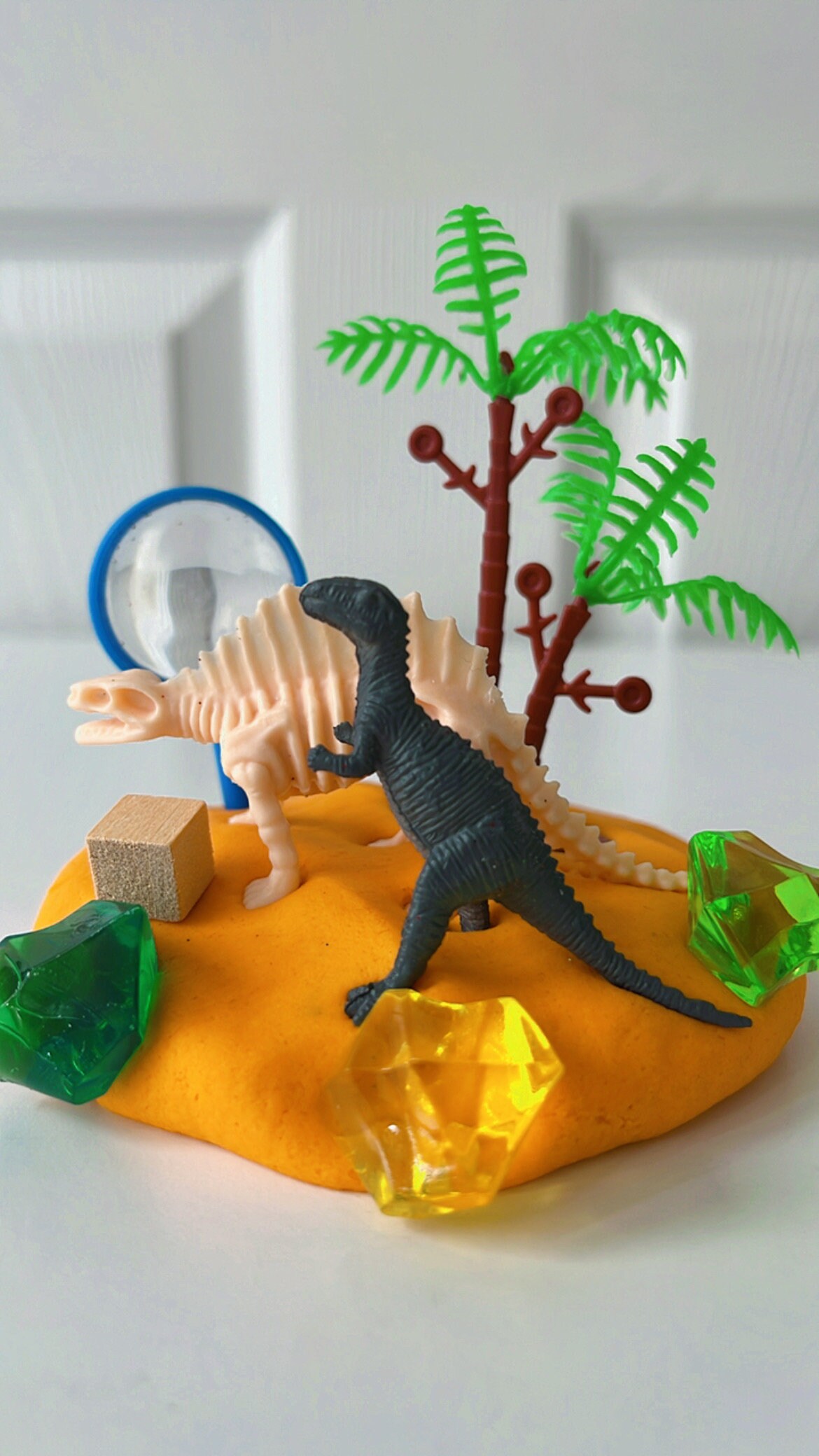 Dinosaur Party Favor Play Dough Jars - Etsy