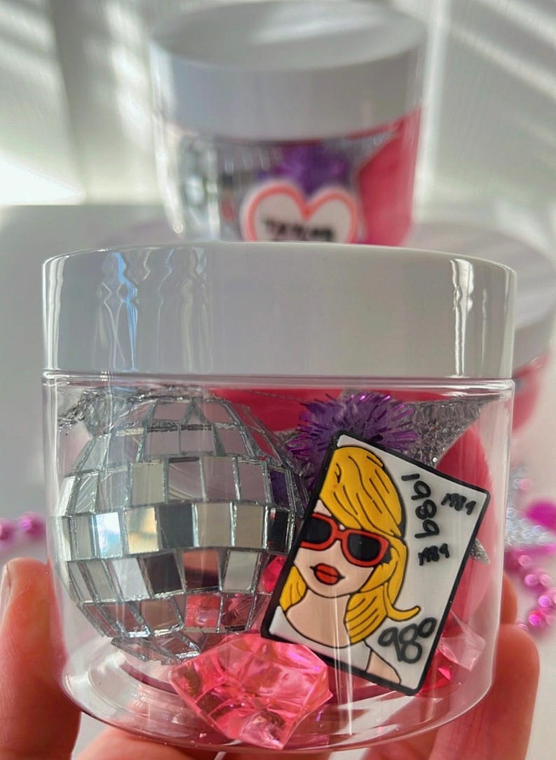 Taylor Swift Party Favor Play Dough Jars - Etsy