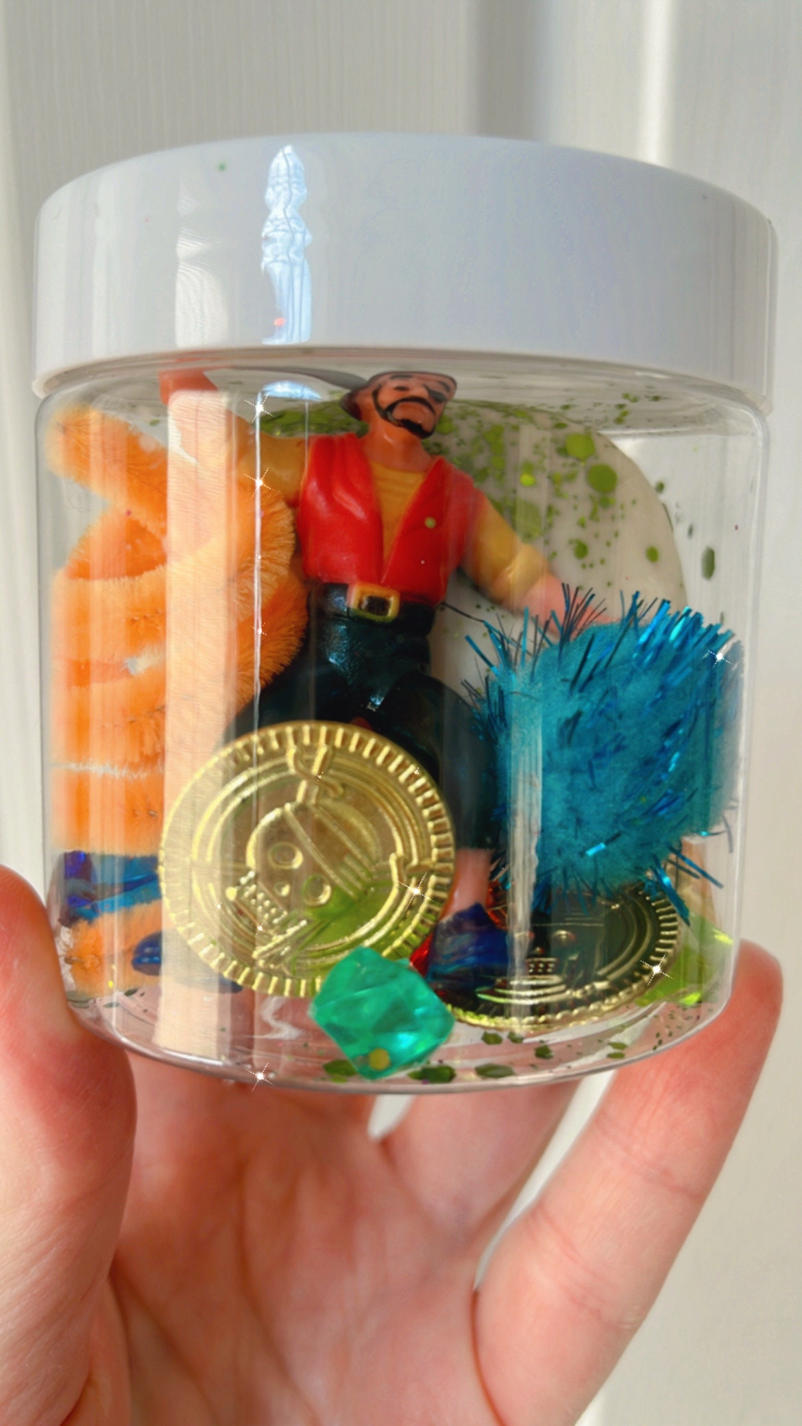 Pirate Party Favor Play Dough Jars - Etsy