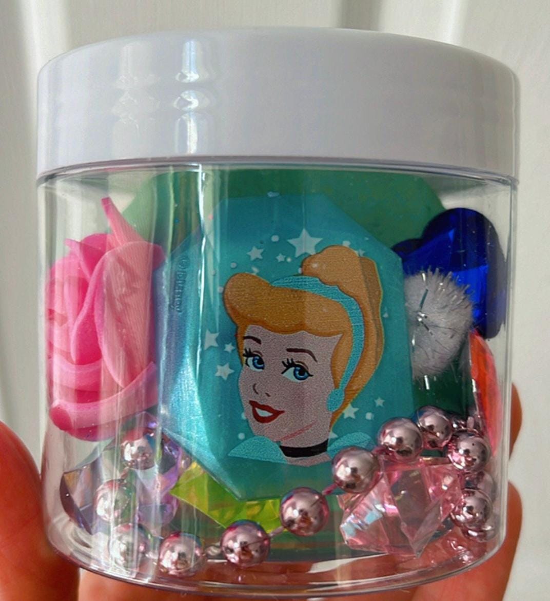 Princess Play Dough Jars - Etsy
