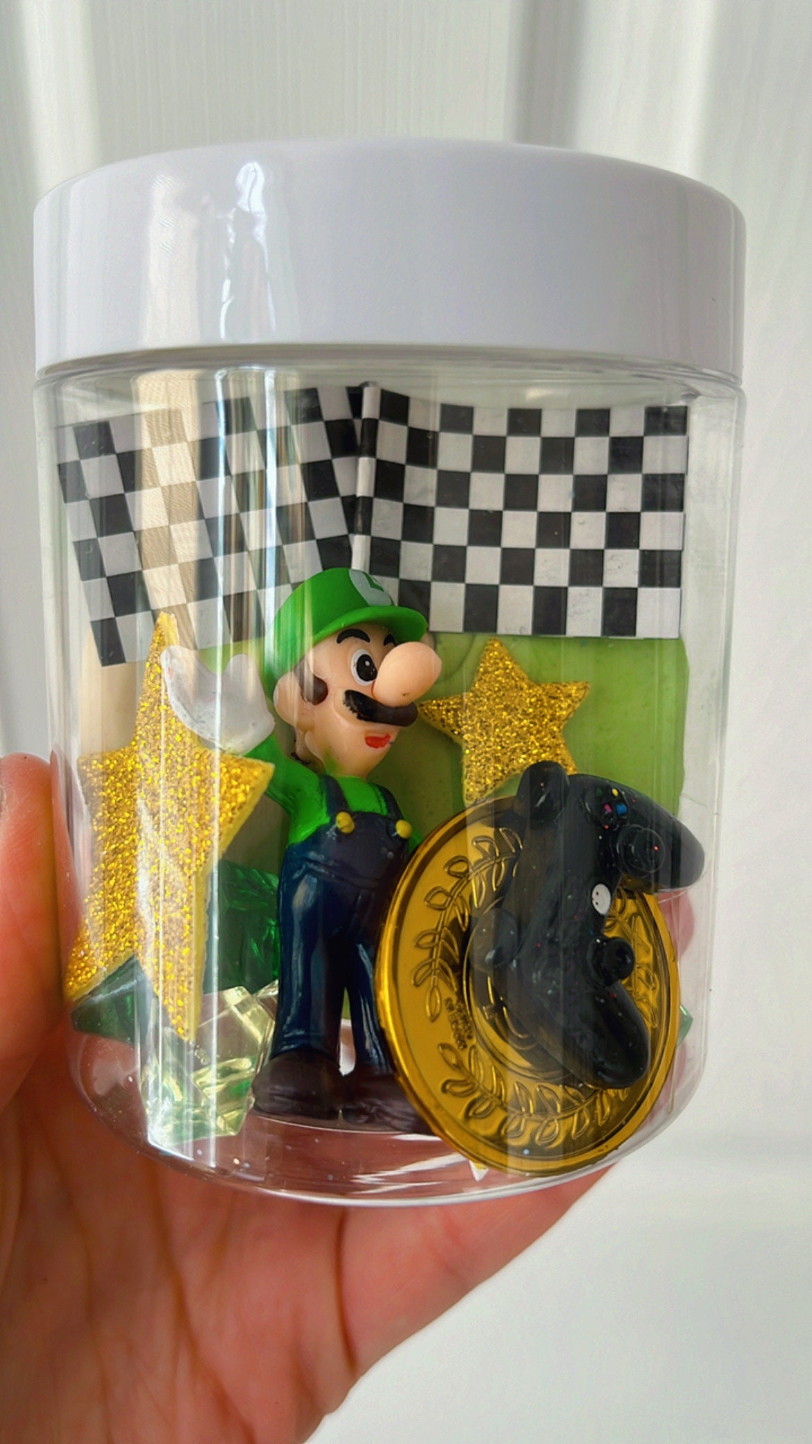 Super Mario Party Favor Play Dough Jars - Etsy